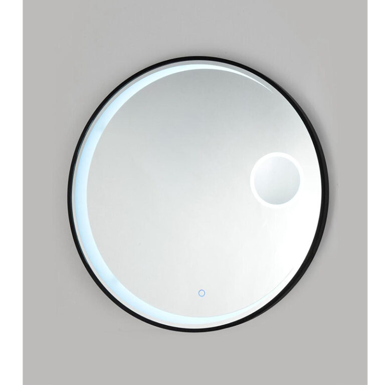 ROUND LED LIGHT MIRROR WITH FRAME 18015 - AALTO