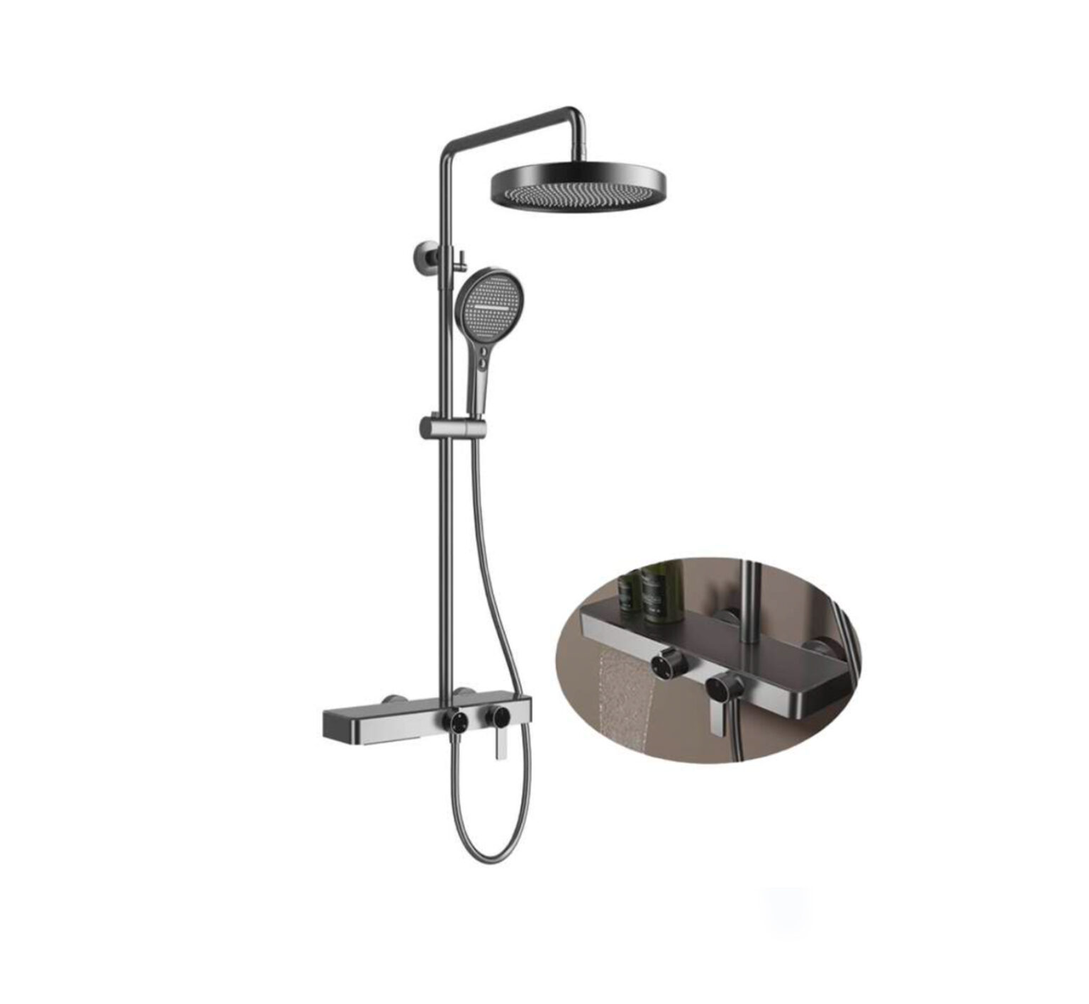 RAIN-SHOWER MIXER 1107GM - AALTO